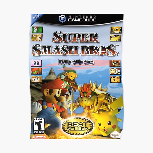 Super Smash Bros Melee Posters | Redbubble
