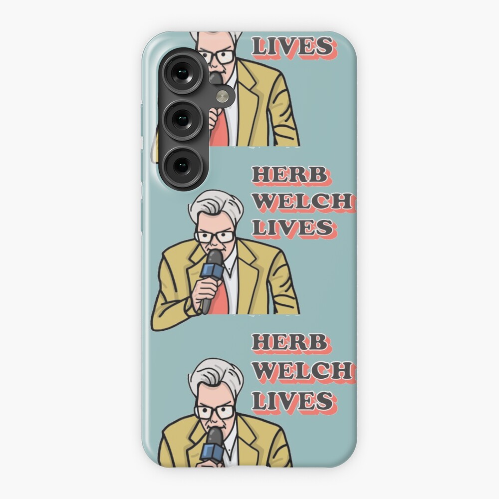 "Herb Welch Lives Bill Hader SNL Sticker" Sticker by elenachat | Redbubble