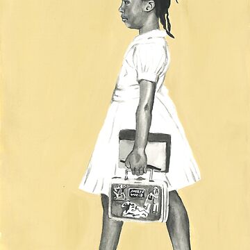 "ruby bridges" Art Board Print for Sale by iylafeist | Redbubble