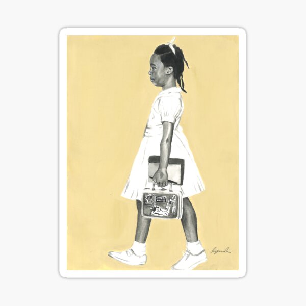 "ruby bridges" Sticker for Sale by iylafeist | Redbubble