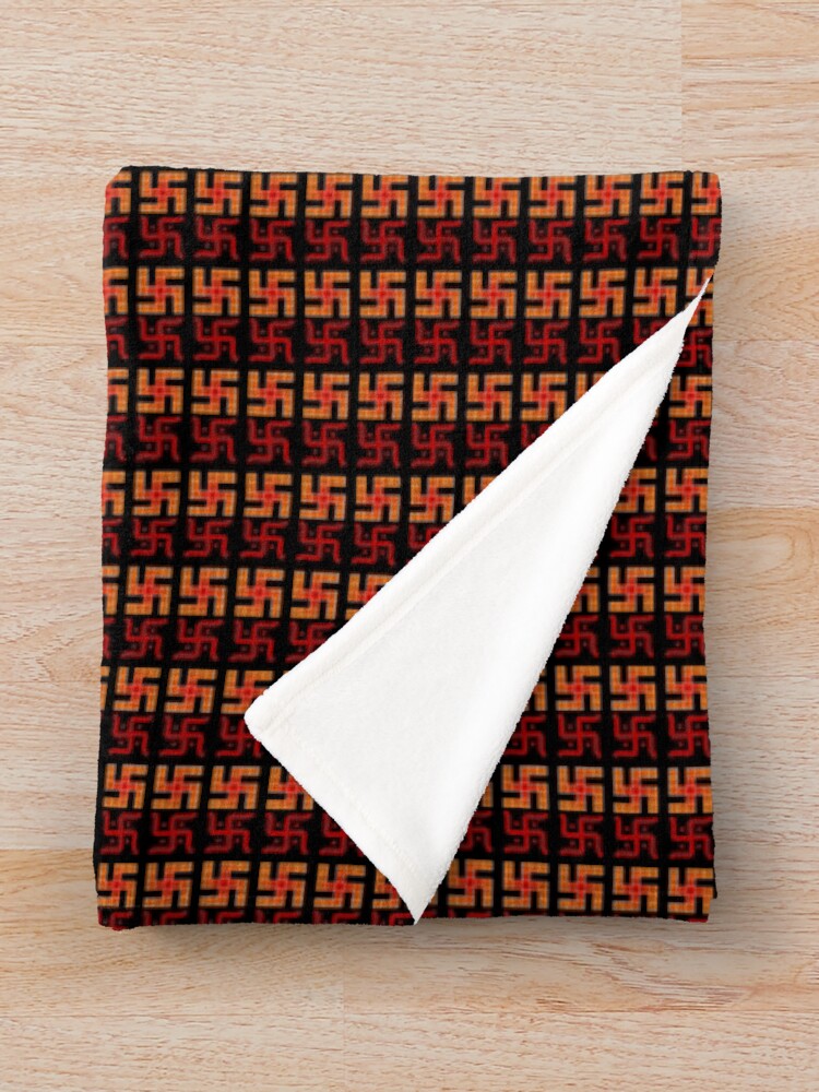 "Swastika Peace Good luck" Throw Blanket for Sale by itsmutant | Redbubble
