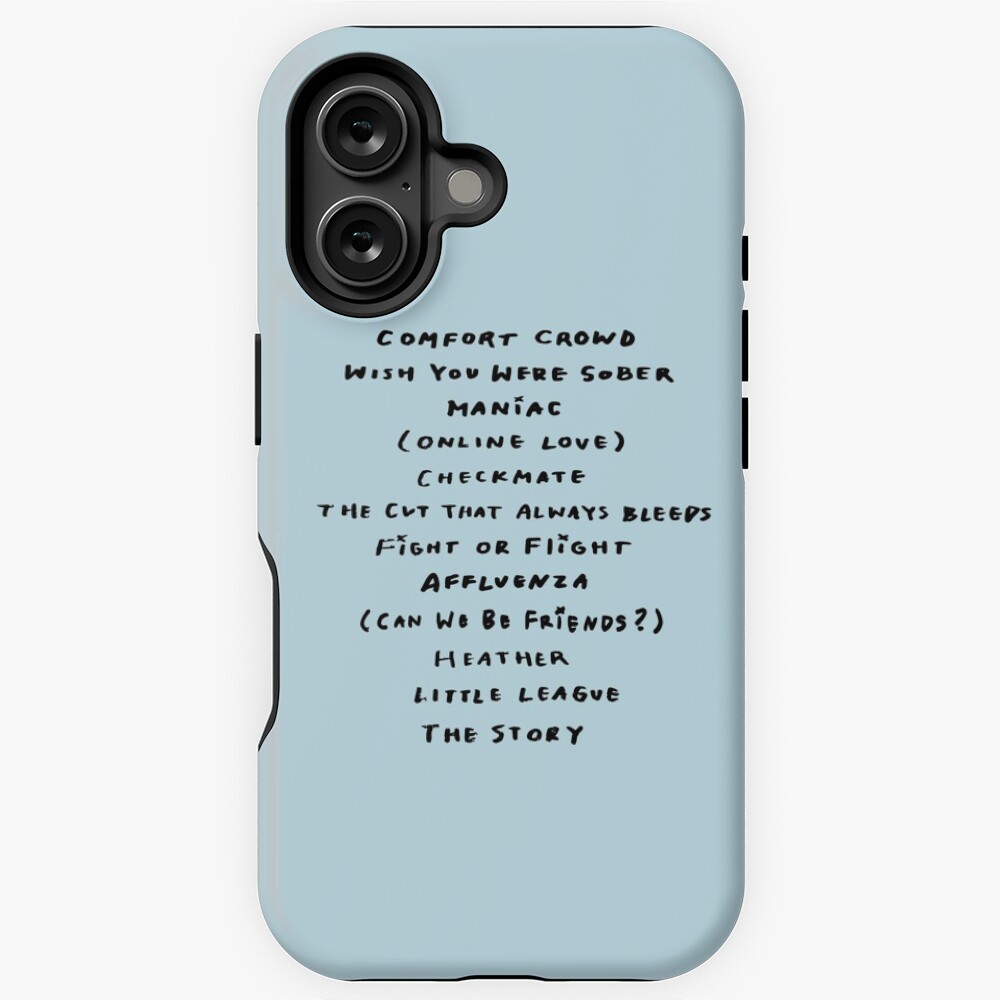 "Kid Krow Tracklist" Sticker for Sale by aestheticqueen | Redbubble