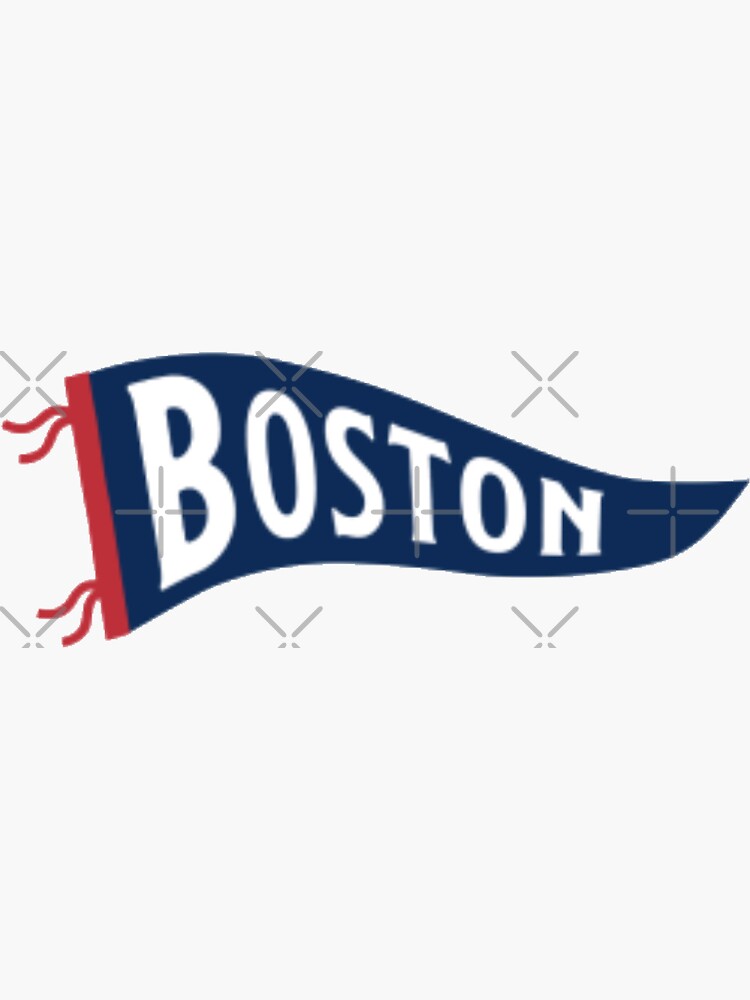 "Boston Flag" Sticker for Sale by marblequeen | Redbubble