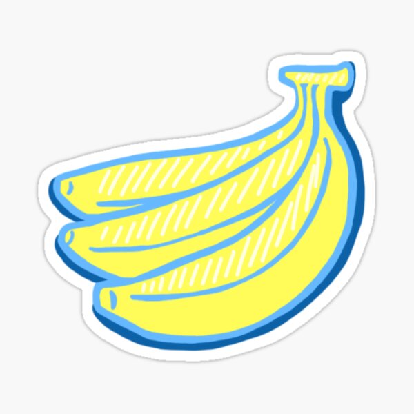 "Bananas" Sticker for Sale by danigasmen | Redbubble