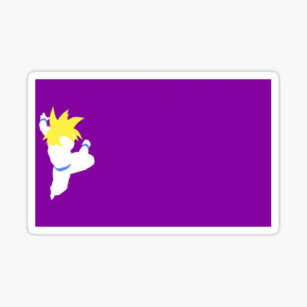 "Dragon ball Z gohan SSJ2 paint" Sticker for Sale by raphael02100 ...