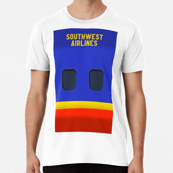 "Southwest Airlines Old Livery Window Art" T-shirt for Sale by ...
