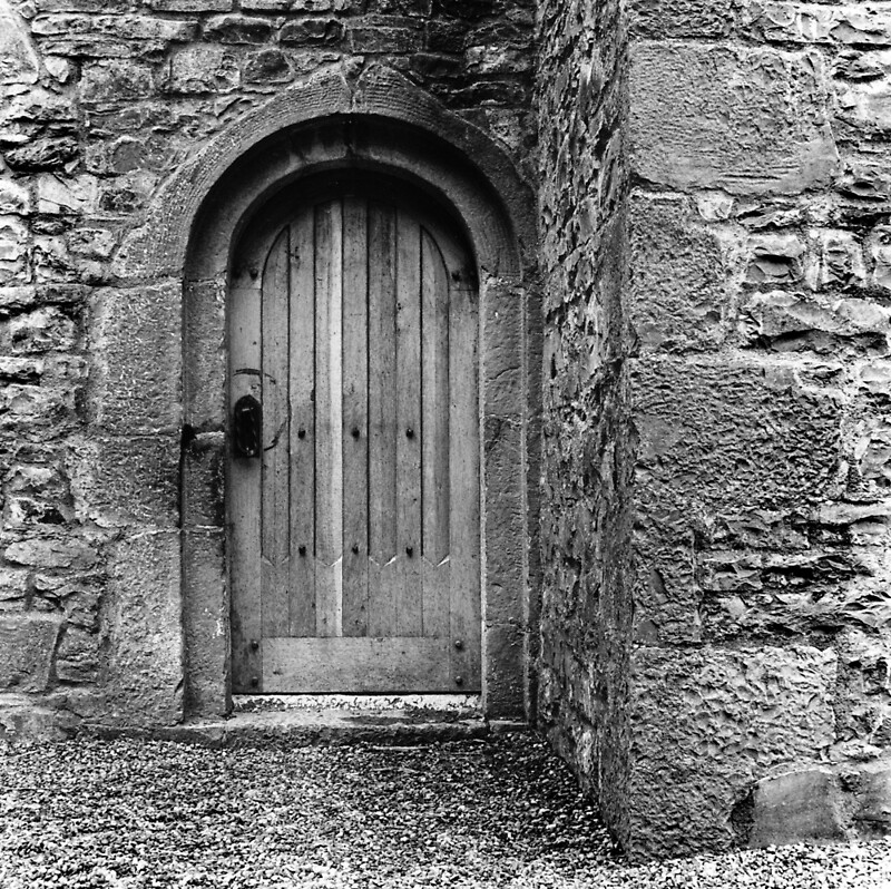 "Ashtown Castle Door, Dublin, Ireland" by Dave Kennedy | Redbubble