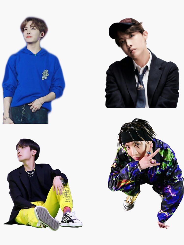 "BTS J-Hope" Sticker by juletuerk | Redbubble