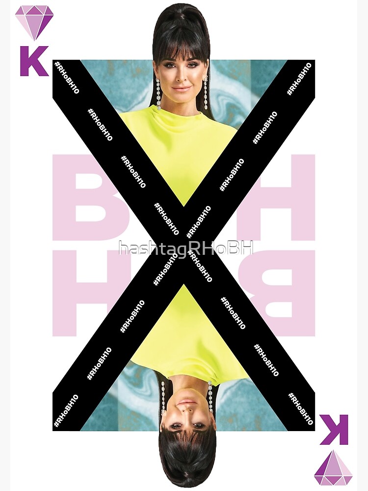 "RHoBH X: Kyle, Queen of Diamonds" Art Print for Sale by hashtagRHoBH ...