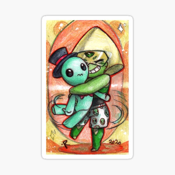 "Alien hug" Sticker by Furiarossa | Redbubble