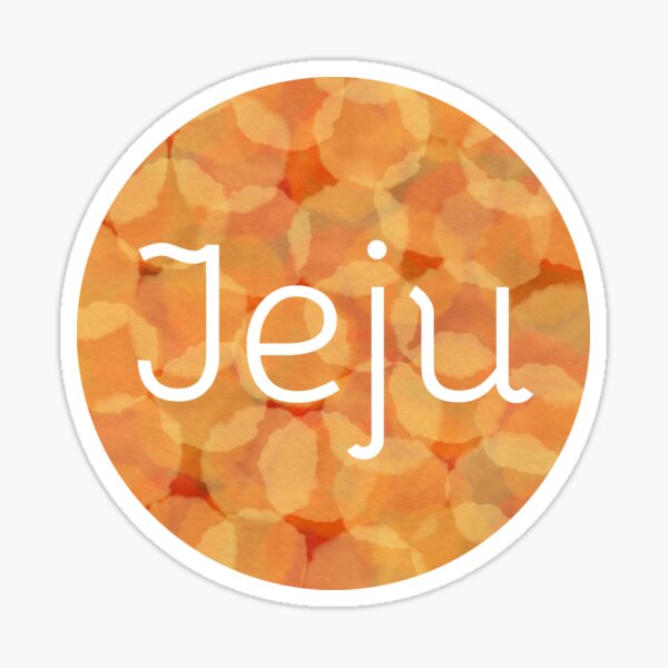 "Jeju Island ♡ 제주도 | Travel | Korea" Sticker for Sale by Akinno | Redbubble