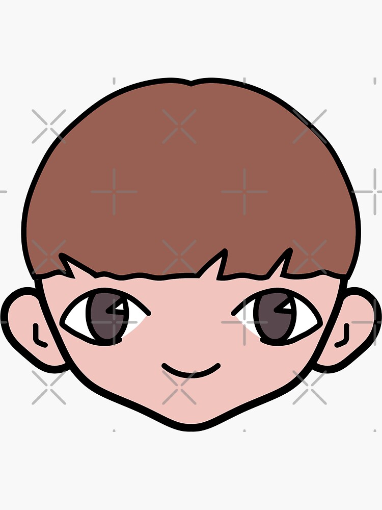 "Saifah / Jimmy - WHY R U " Sticker for Sale by Everything-Ita | Redbubble