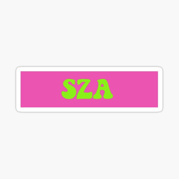 "SZA " Sticker for Sale by RachealAllan22 | Redbubble