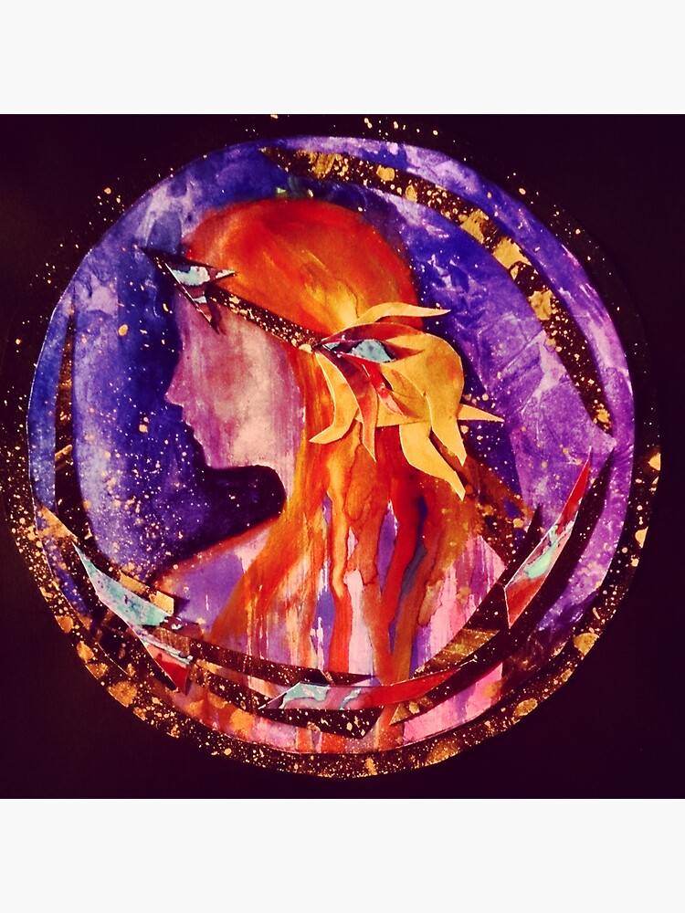 "Goddess of creativity Brigid" Sticker for Sale by Goddessart | Redbubble