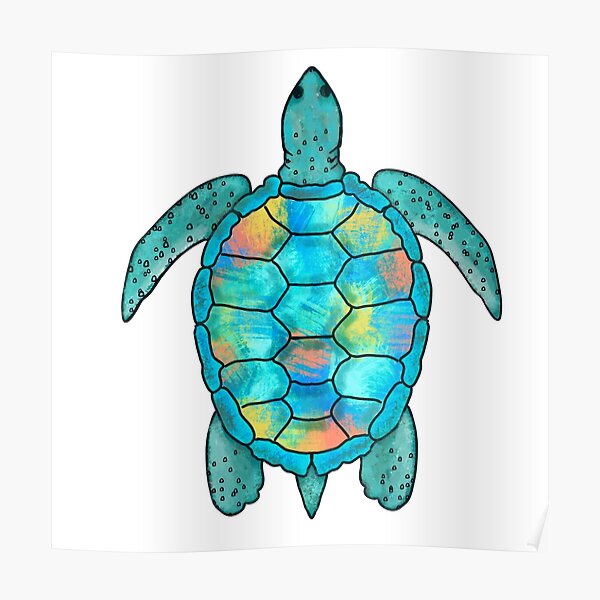 "Sea Turtle- Save The Turtles" Poster by cassidy201817 | Redbubble
