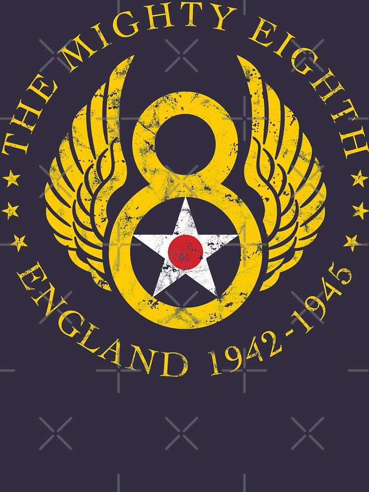 "Mighty Eighth - 8th Air Force" Essential T-Shirt for Sale by ...
