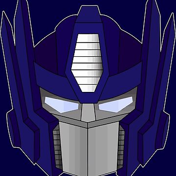 "Autobots Roll Out Optimus Prime Transformers Quote" Sticker for Sale ...