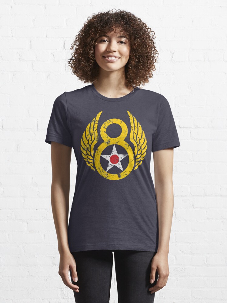 "Mighty Eighth - 8th Air Force" T-shirt for Sale by 909Apparel ...