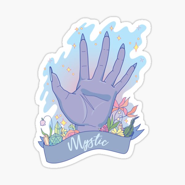 "Mystic" Sticker for Sale by sarahspivey | Redbubble