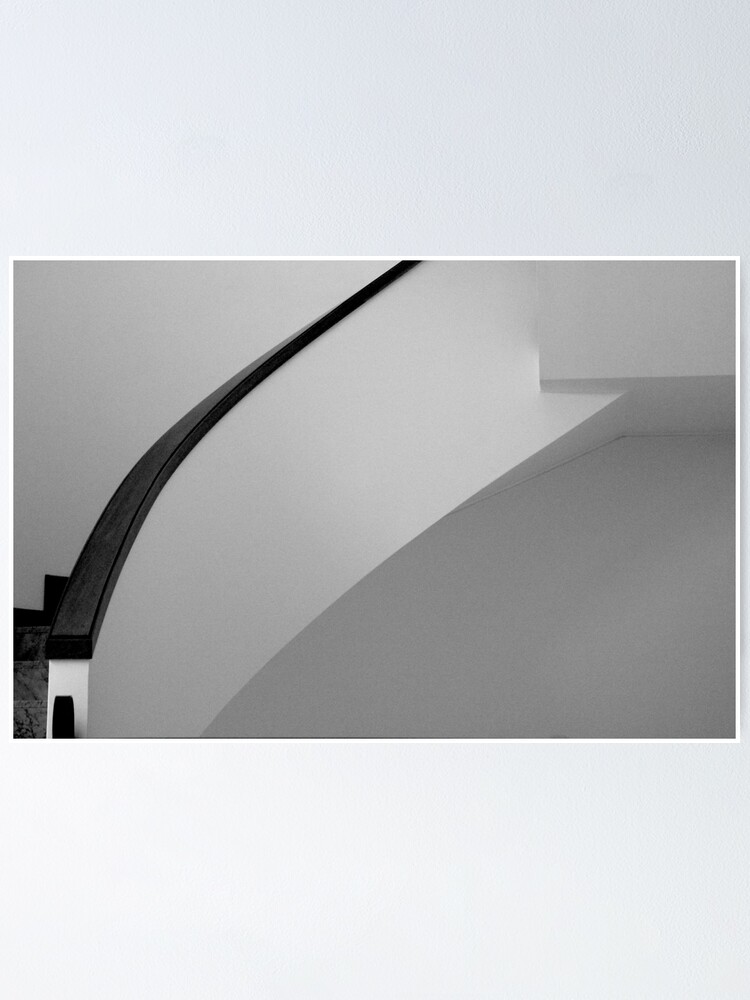 "Handrail." Poster by tspotterart | Redbubble