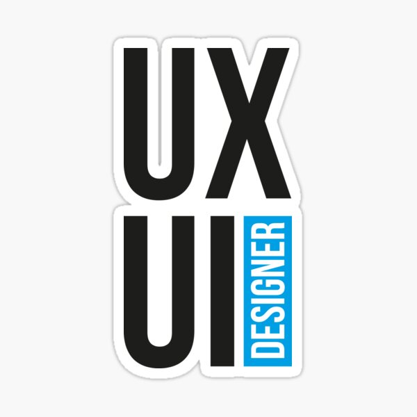 "UX/UI Designer Shirt" Sticker for Sale by knapst | Redbubble