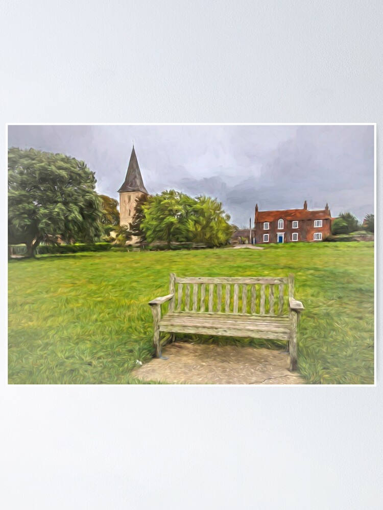 "A Seat At Bosham Quay" Poster by IanWL | Redbubble