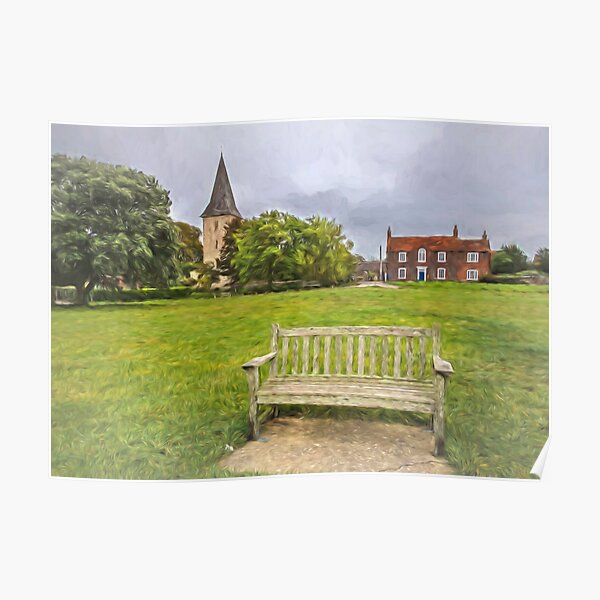 "A Seat At Bosham Quay" Poster by IanWL | Redbubble