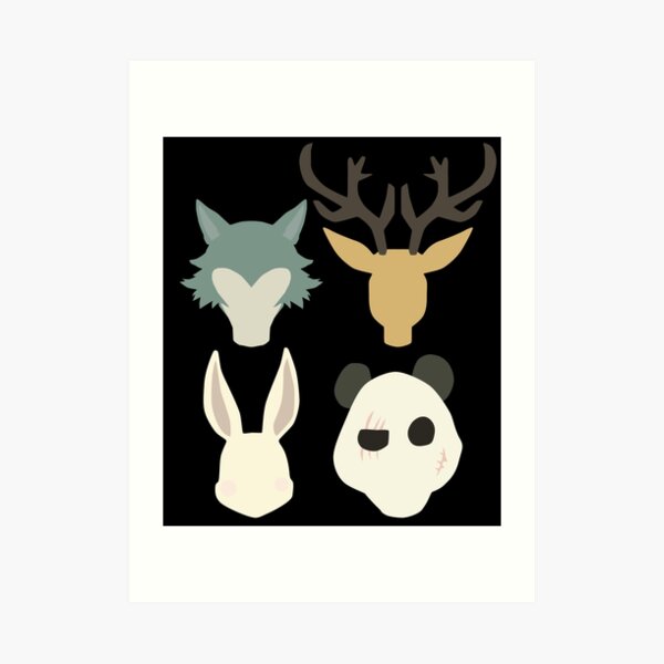 Beastars Panda Art Prints | Redbubble