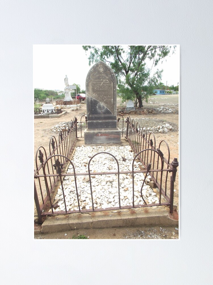 "grave Charters Towers Pioneer Cemetery" Poster for Sale by myhobby ...
