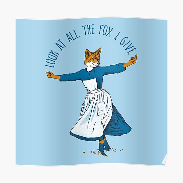 "Look at all the Fox I give - funny fox giving the middle finger ...