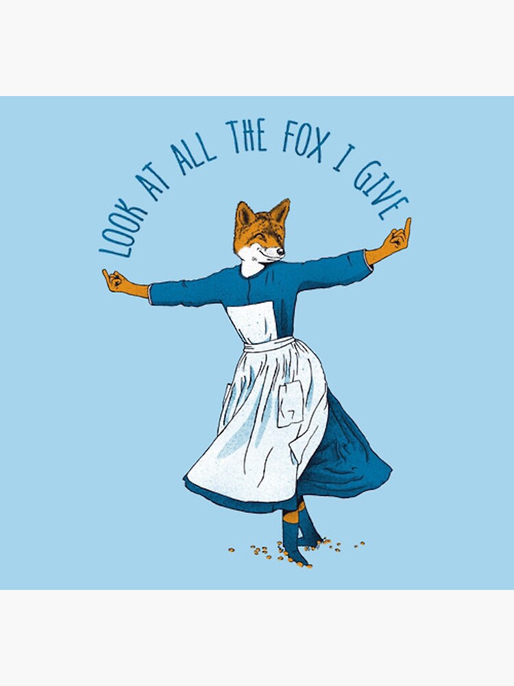 "Look at all the Fox I give - funny fox giving the middle finger ...