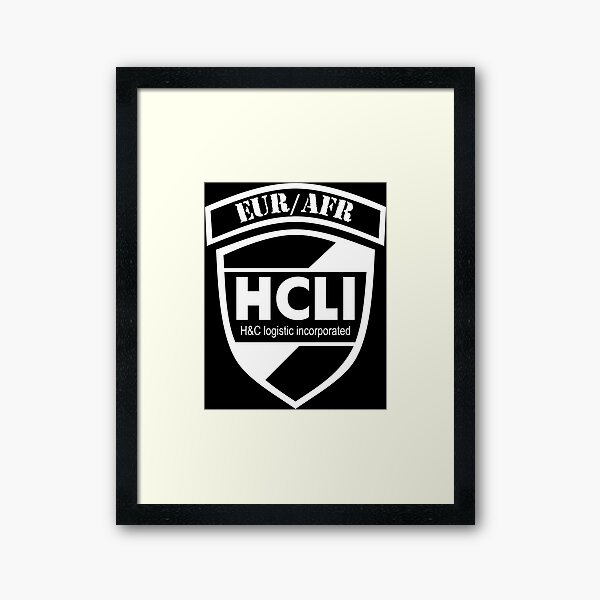 "Jormungand - HCLI Logo (Black Patch)" Framed Art Print by Fireseed ...