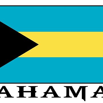"bahamas" Sticker for Sale by huggymauve | Redbubble
