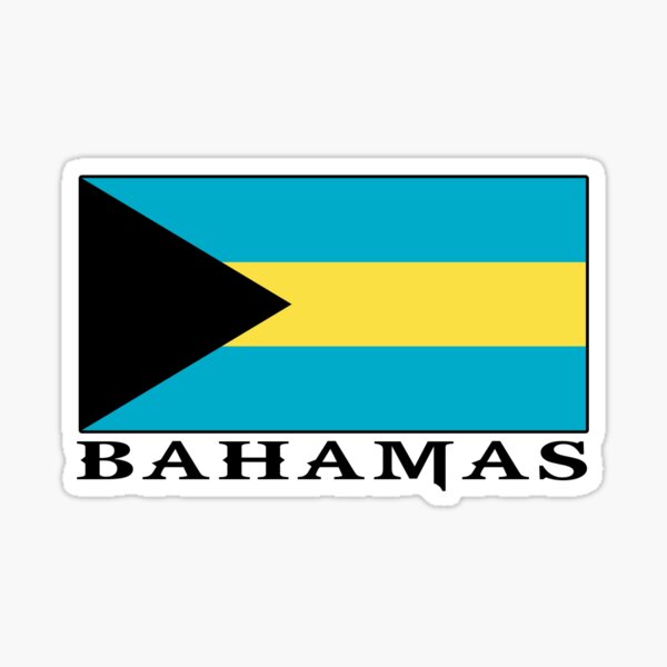 "bahamas" Sticker for Sale by huggymauve | Redbubble