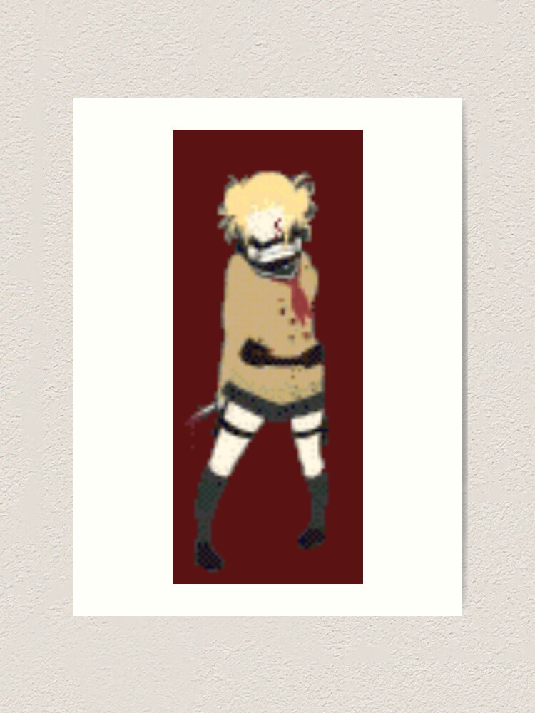 "Himiko Toga pixel art" Art Print for Sale by Reby161616 | Redbubble