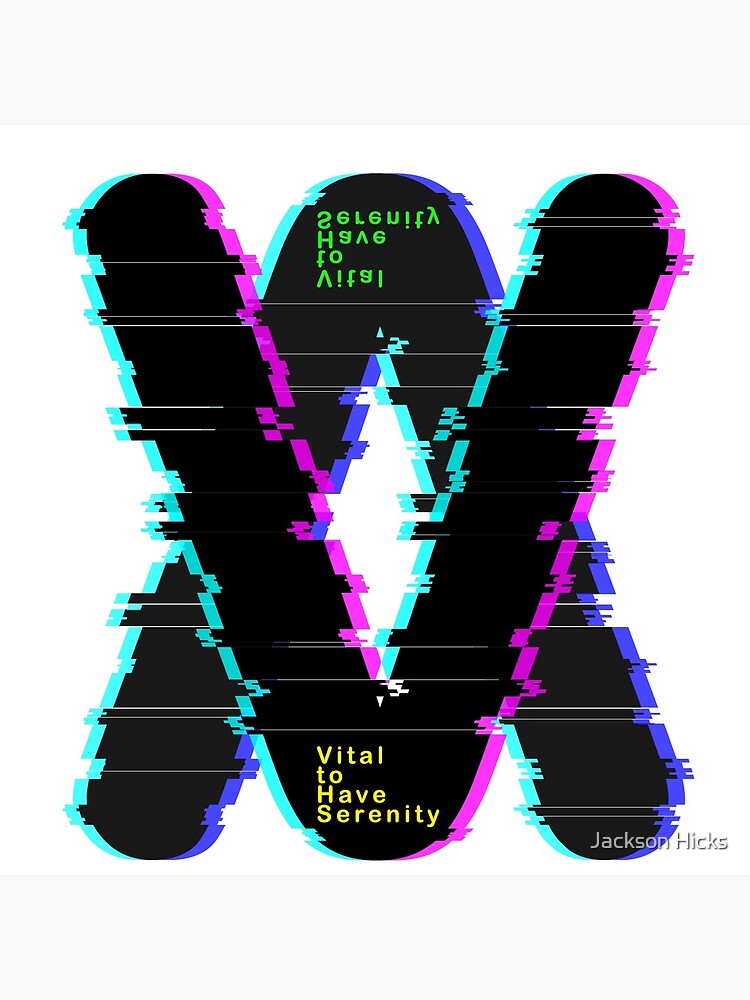 "VHS Big V Inverted Logo" Photographic Print for Sale by JacksonHicks ...