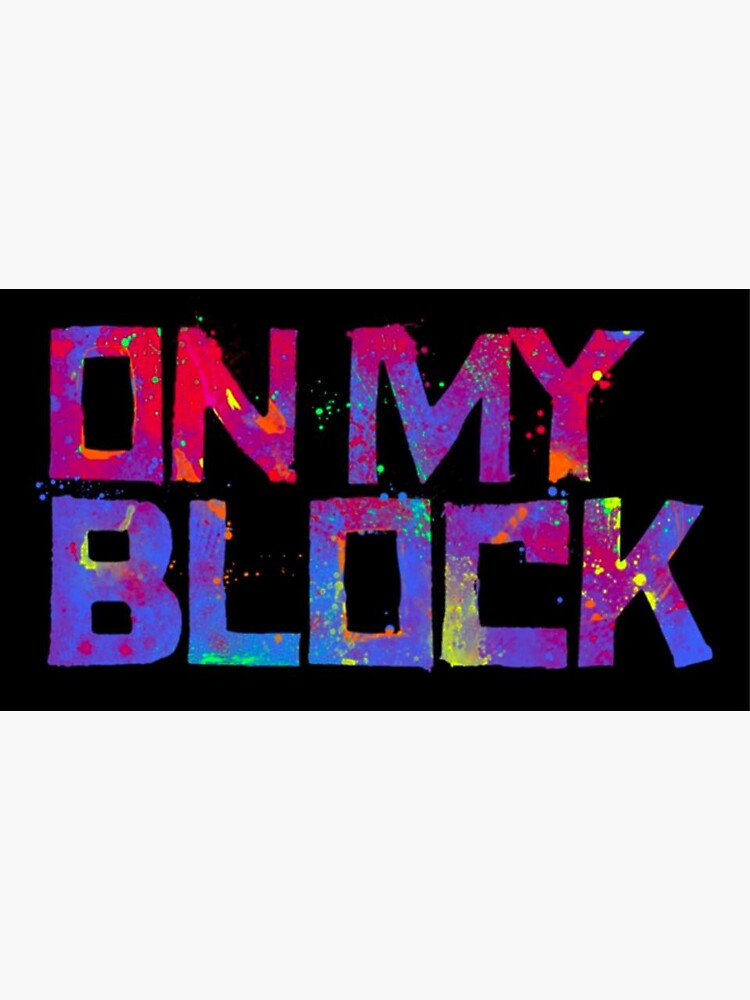 " On My Block " Sticker for Sale by itskiera16 | Redbubble