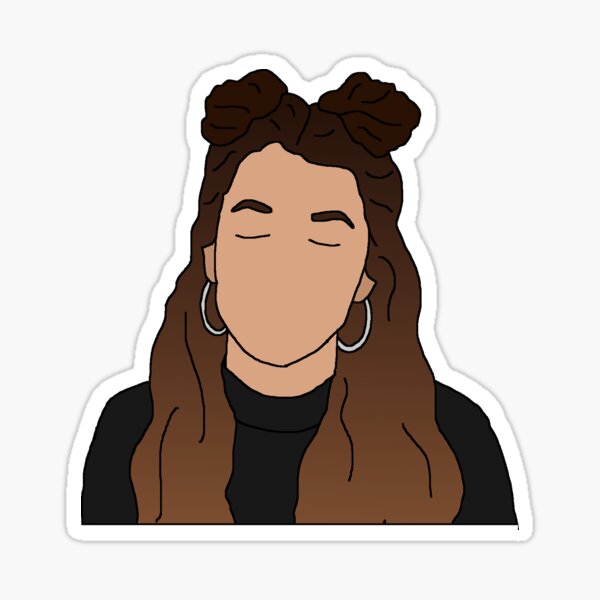 "alaina" Sticker for Sale by cynnamonsbunz | Redbubble
