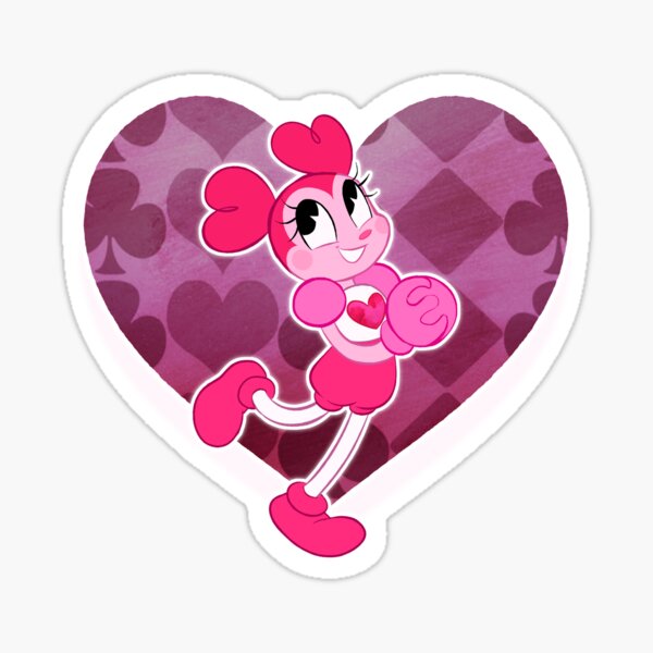 "Spinel Heart" Sticker by Pukopop | Redbubble