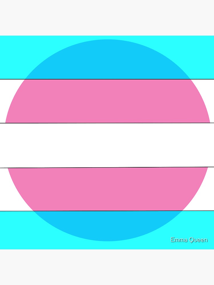 "Circle Trans" Sticker for Sale by emmathelu | Redbubble