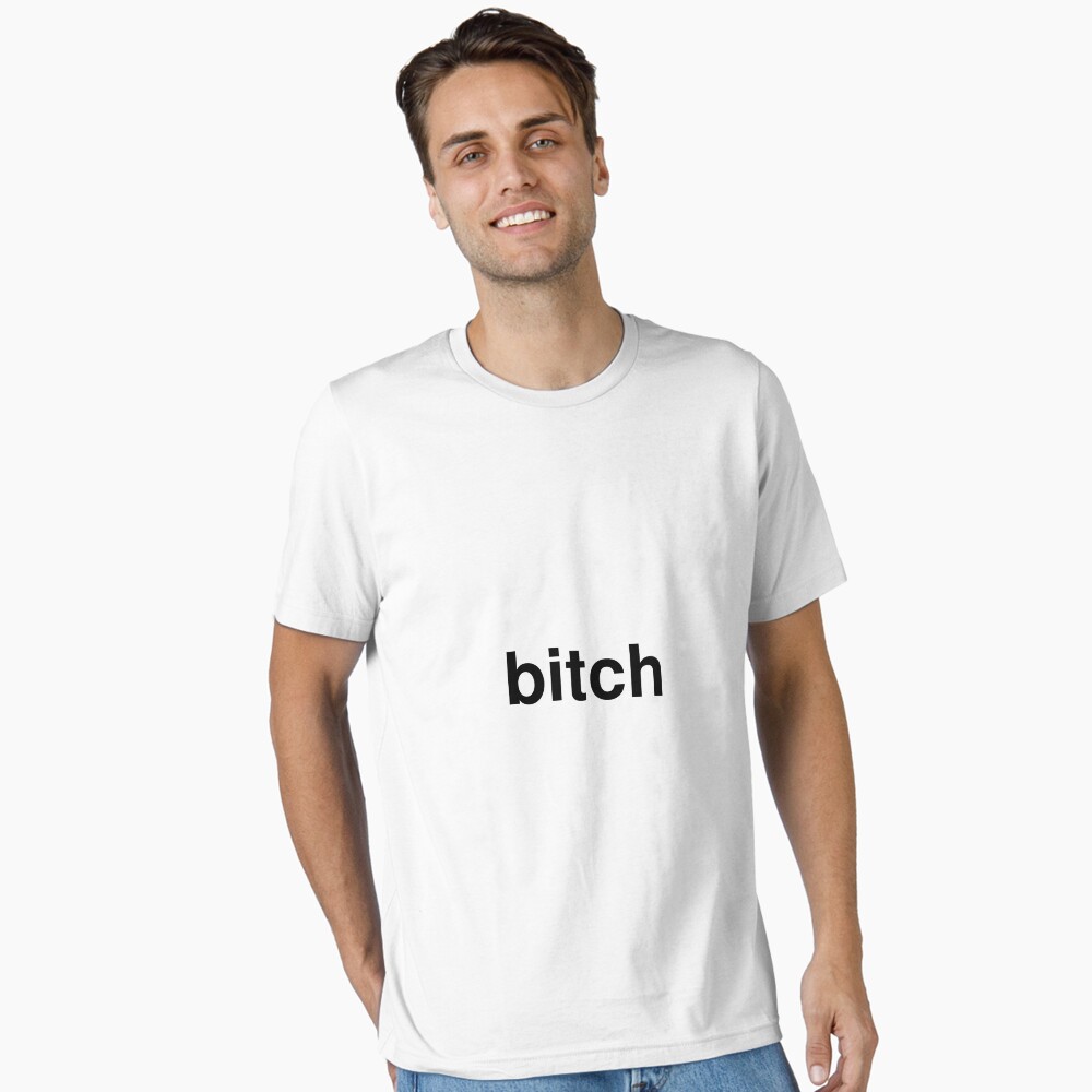 "bitch" Sticker for Sale by ninov94 | Redbubble