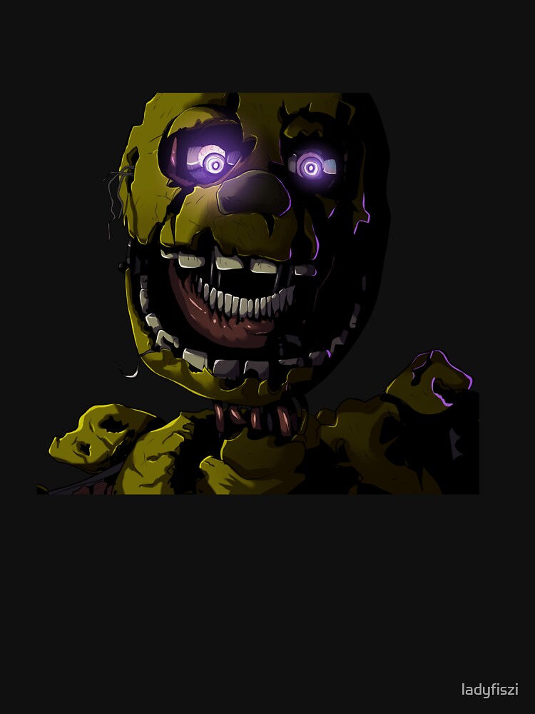 "Creepy Springtrap design (FNAF)" Pullover Hoodie by ladyfiszi | Redbubble