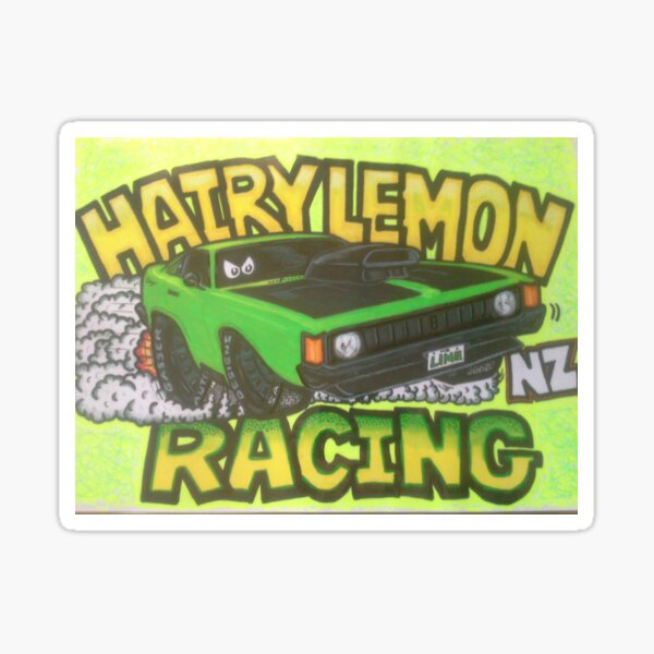 "Charger Hairy Lemon Racing 440" Sticker for Sale by Gasserdesigns ...