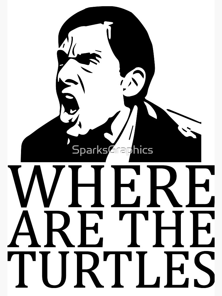 "Where are the Turtles - Michael Scott" Photographic Print for Sale by ...