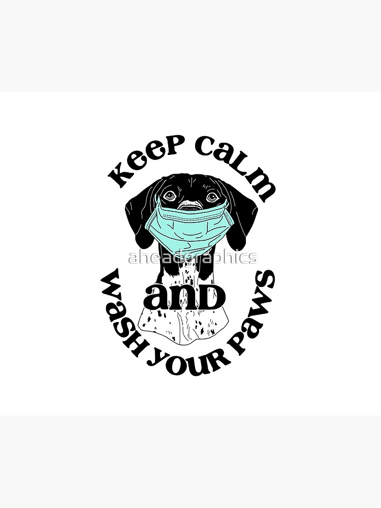 "Keep Calm German Shorthaired Pointer" Tapestry for Sale by ...