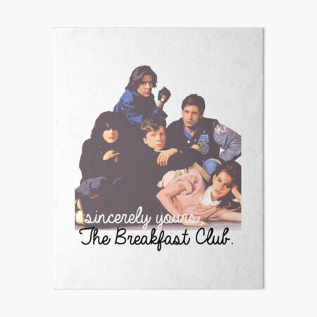 "The Breakfast Club" Art Board Print by SparksGraphics | Redbubble