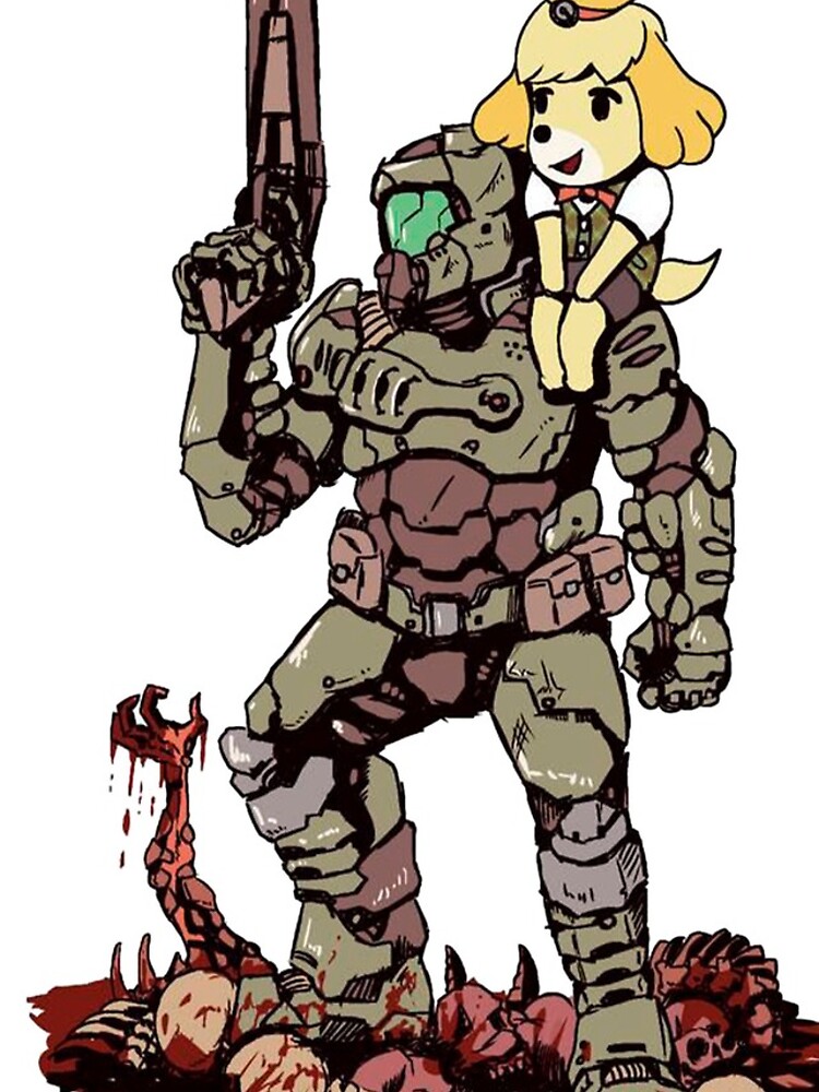 "Doomguy and Isabel being friends" iPhone Case for Sale by Pollalta ...