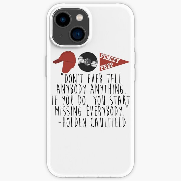 "Holden Caulfield - Catcher in the Rye" iPhone Case for Sale by ...