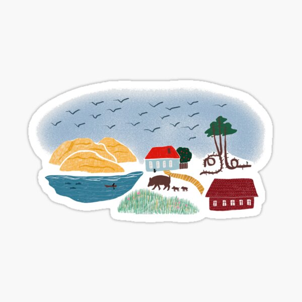 "Explore the Baltic Region" Sticker by leffka | Redbubble