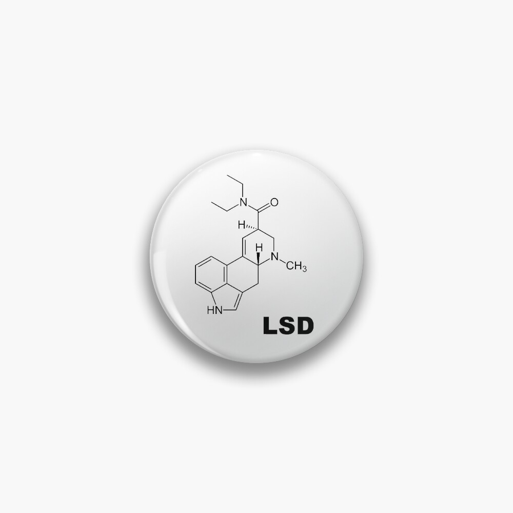 "LSD Molecule 2" Sticker for Sale by eldar | Redbubble
